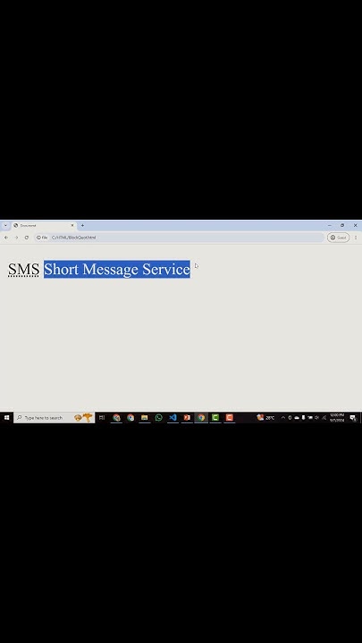 Abbr Tag In Html Learnhtml5 Abbrtag Htmltutorial Short Viralvideo Trending Shorts Youtube