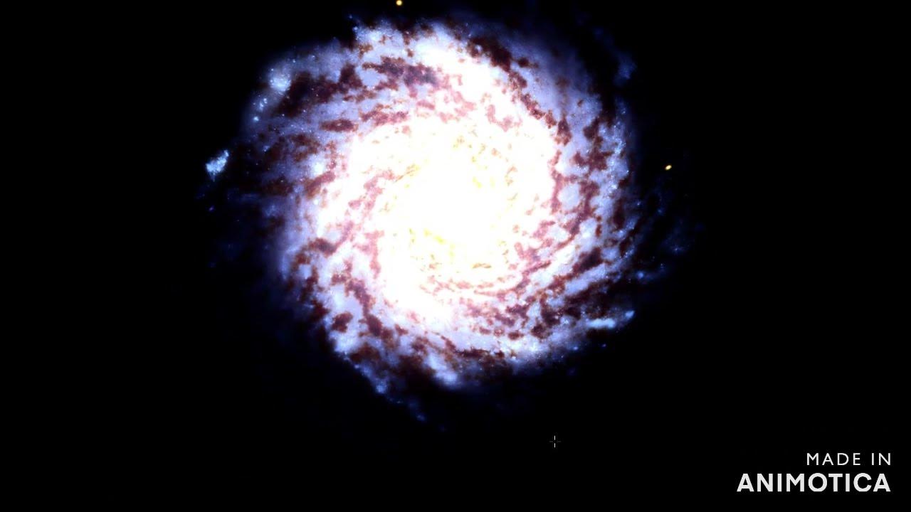 Zooming in from The Milky Way to Earth - YouTube