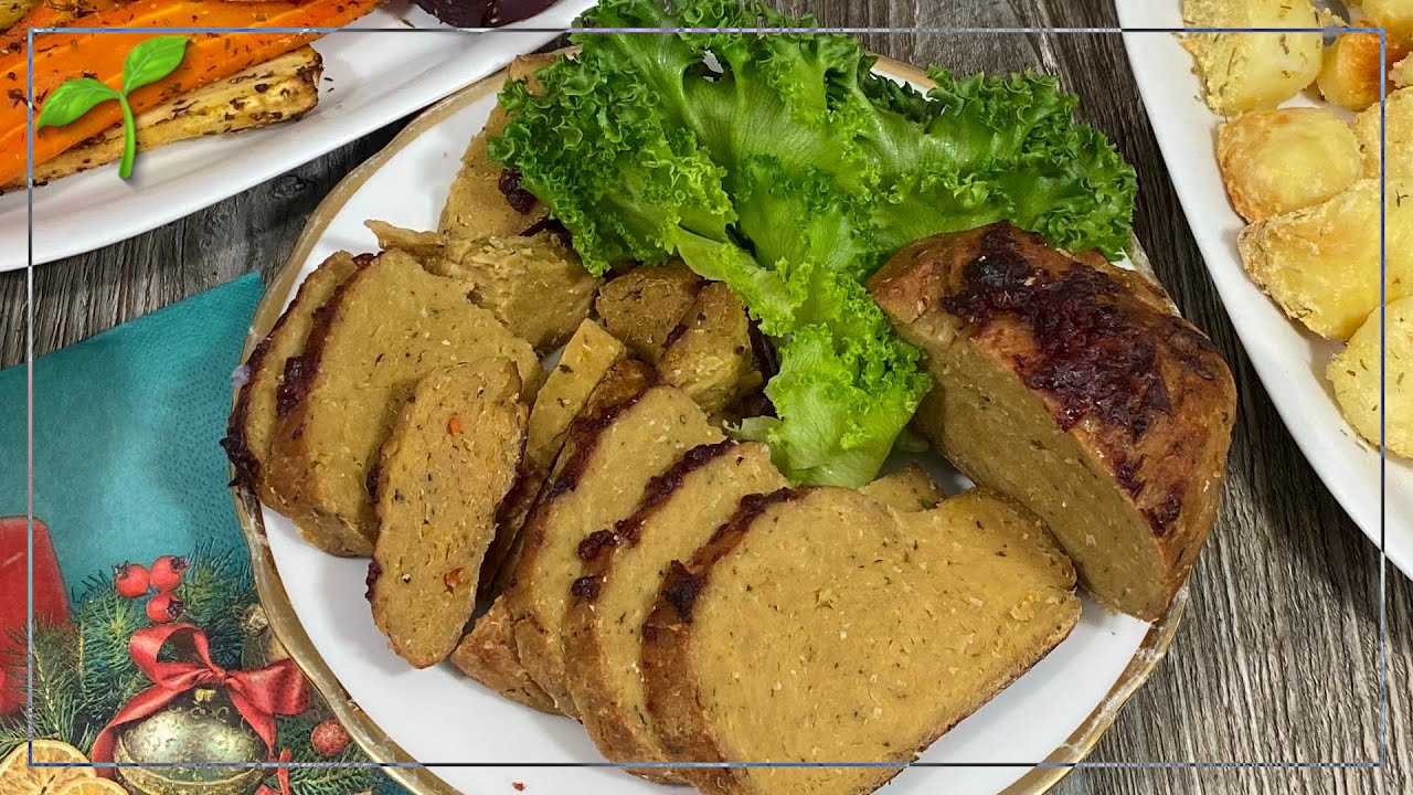 Vegan Roast Turkey Homemade Seitan - Perfect Every Time! - YouTube