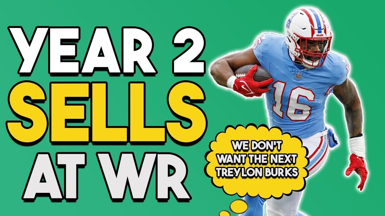 2nd Year Wide Receivers to SELL NOW! | Shane Says.. Run Like Hell - YouTube
