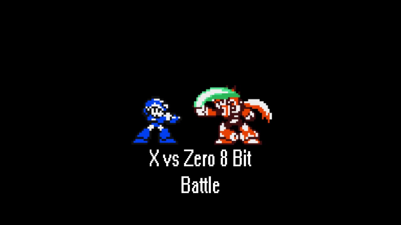 X vs Zero 8 Bit Battle - YouTube