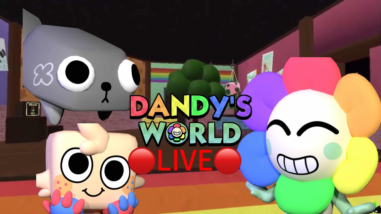 🔴 LIVE 🔴 Playing Dandy’s world with Hungrryzz - YouTube