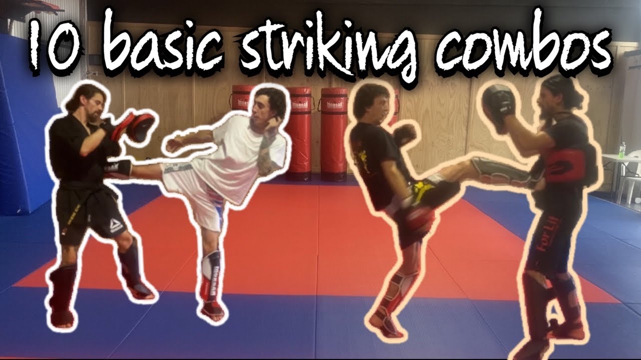 10 easy striking combos 🥊👊 - YouTube