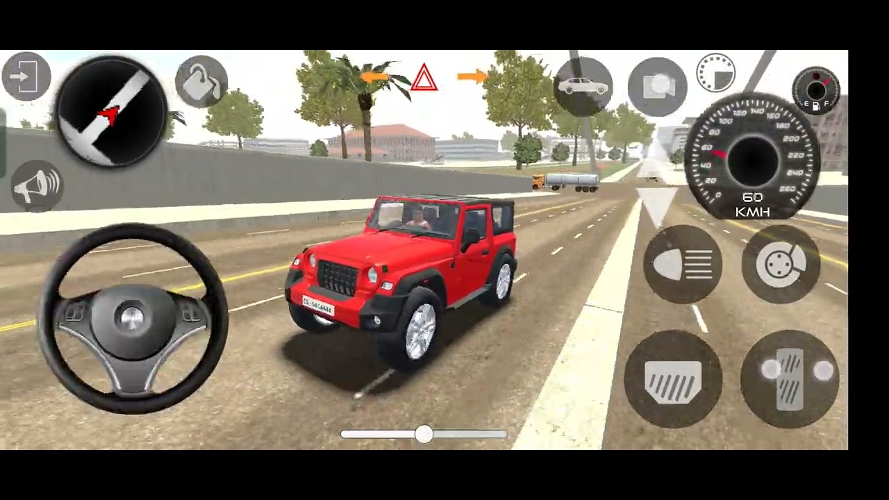 Mahindra Thar 4x4 havee me udta hua 🤩🤩 - YouTube