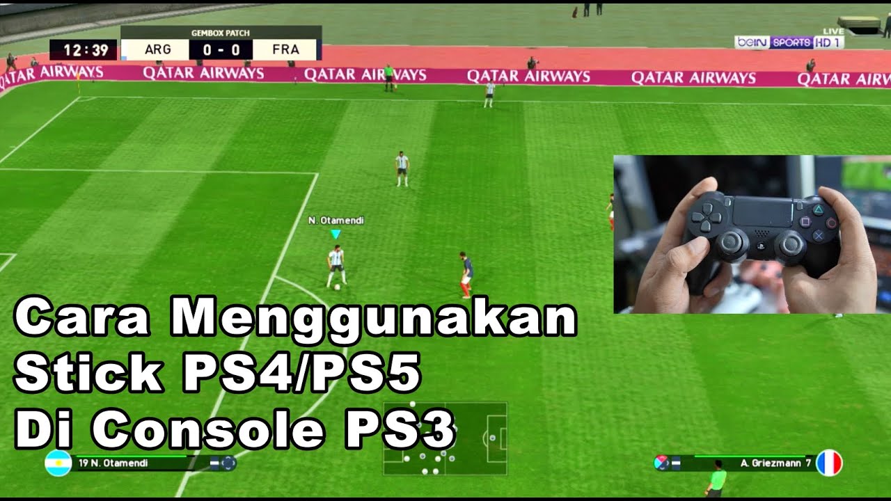 Cara Menggunakan Stick PS4 / PS5 di CONSOLE PS3 - YouTube