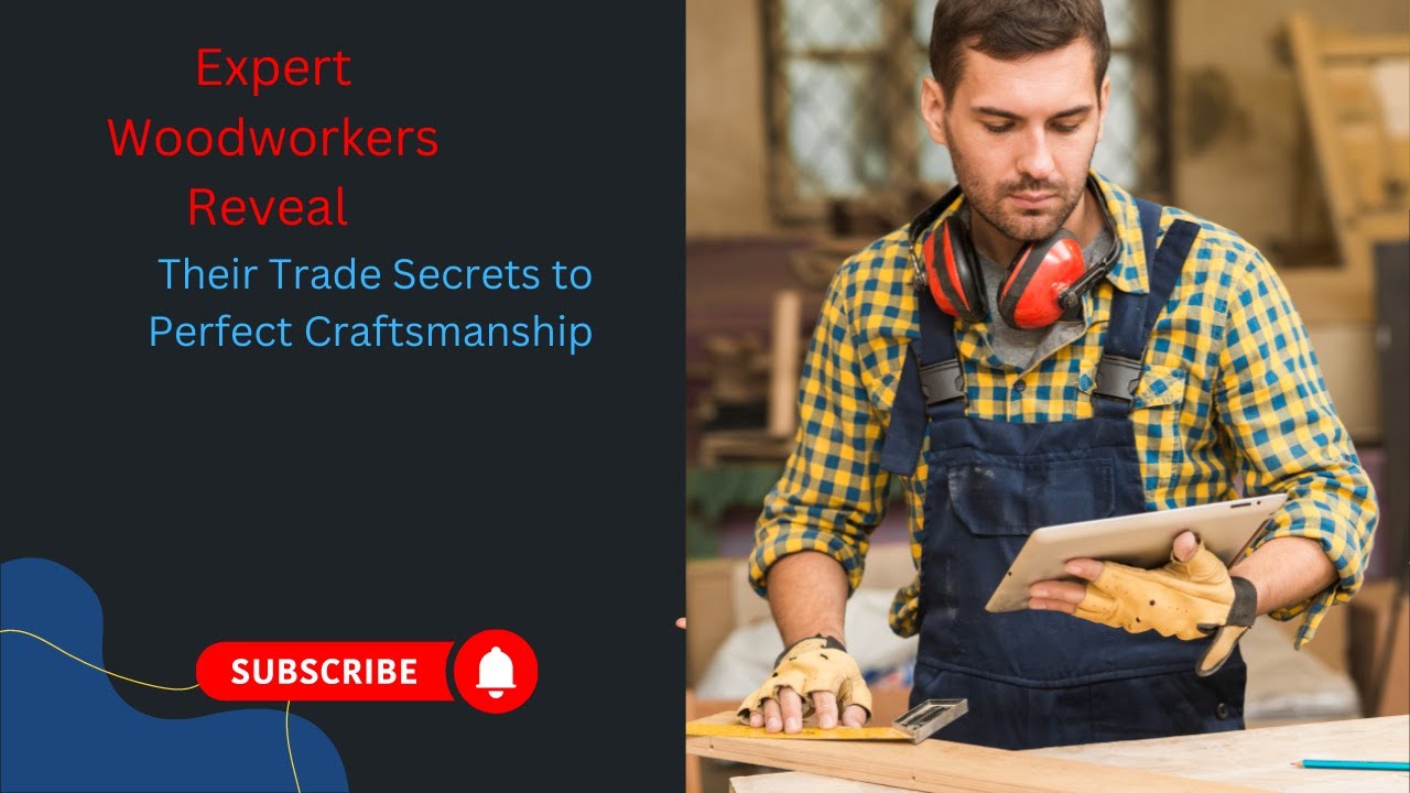 Expert Woodworkers Reveal Their Trade Secrets to Perfect Craftsmanship ...