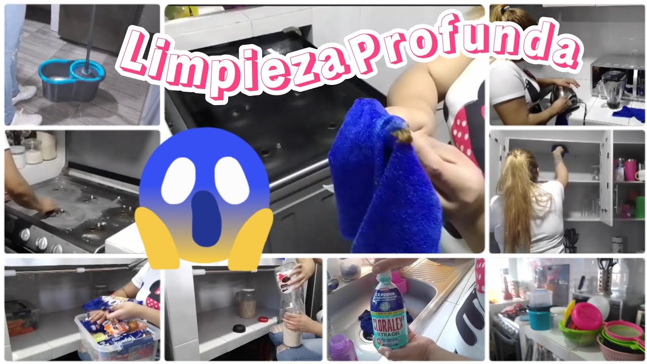 limpieza profunda de cosina💪🏻💪🏻 acompáñame a darle una buena limpiada😁 ...