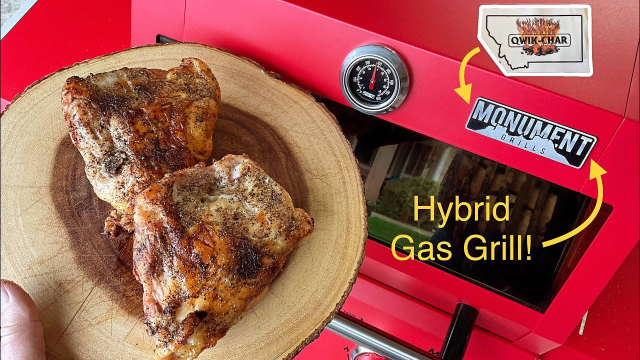 Charcoal Roasted Chicken Breasts on a Gas Grill! / Qwik Char Charcoal ...