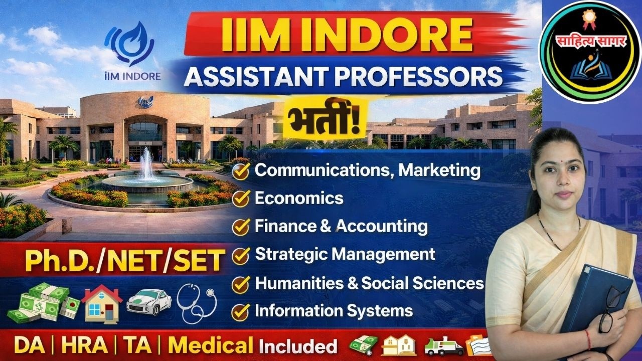 Assistant professor vacancy.Assistant Professor – Level 12/साथ में DA ...
