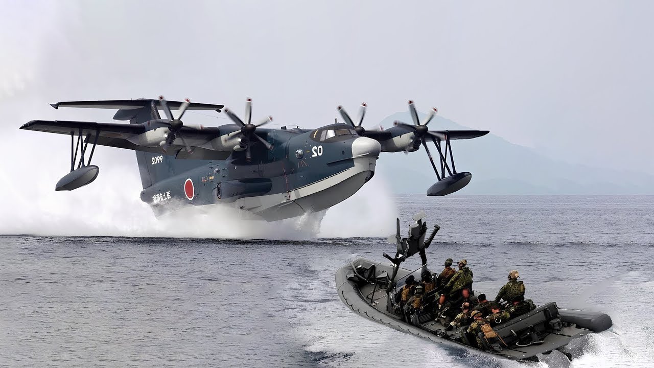 The $160 MILLION Seaplane: ShinMaywa US-2 - YouTube
