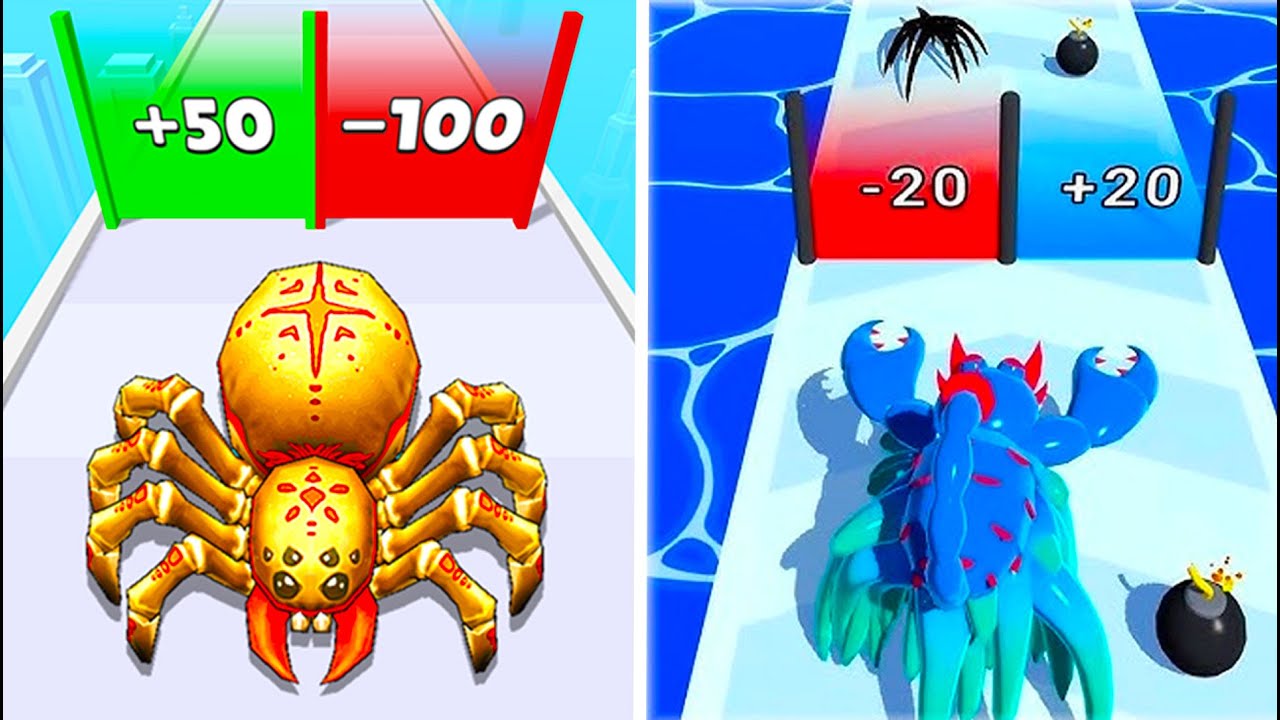 Insects Run Evolve Vs Venom Run 3D 🕷️🐜🐞 Walkthrough All New Max Update ...