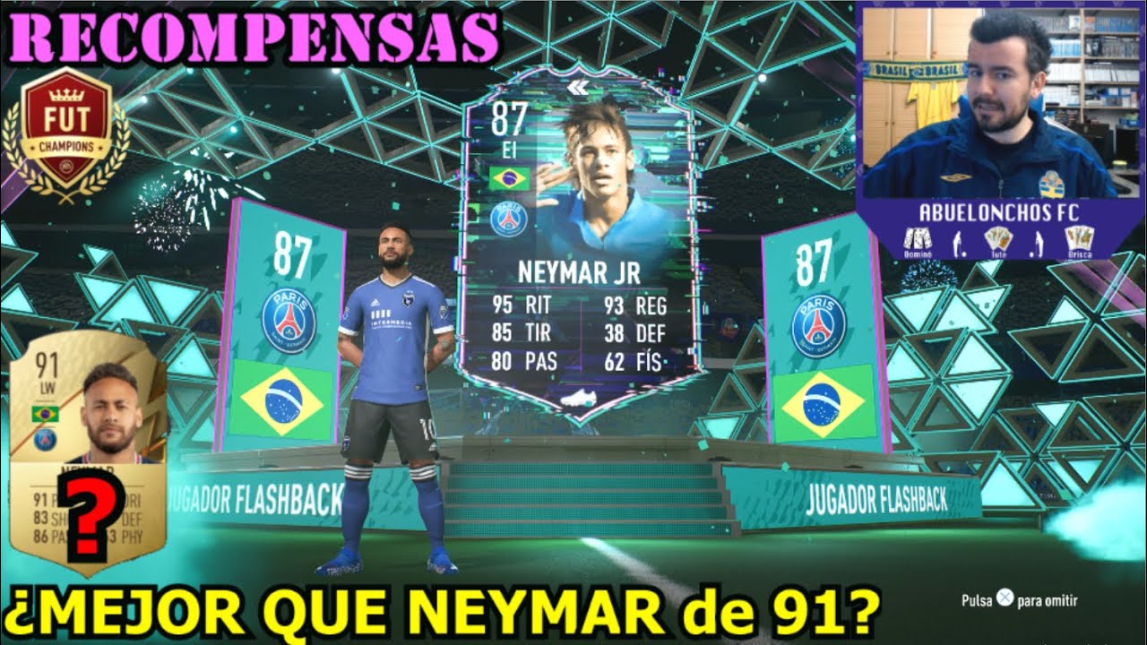 NEYMAR 87 FLASHBACK SBC ¿merece la pena más que NEYMAR ORO 91 ...