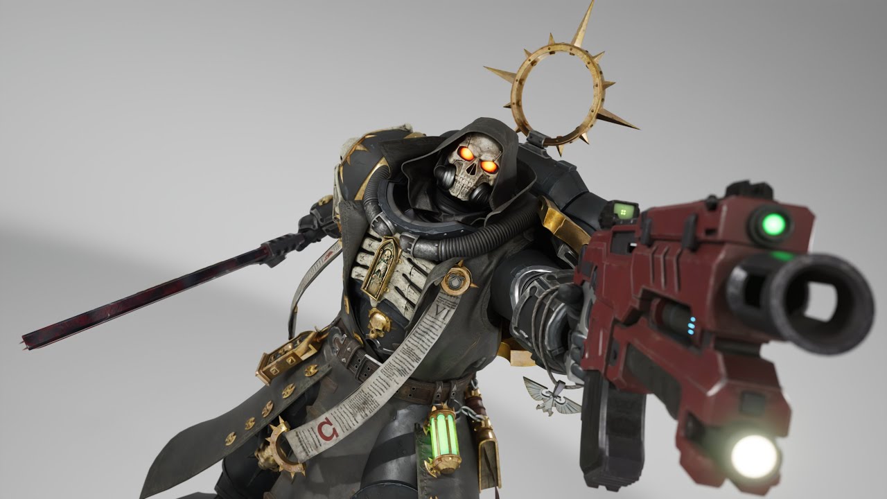 Chaplain - 3D print model - Warhammer: Space Marine 2 - YouTube