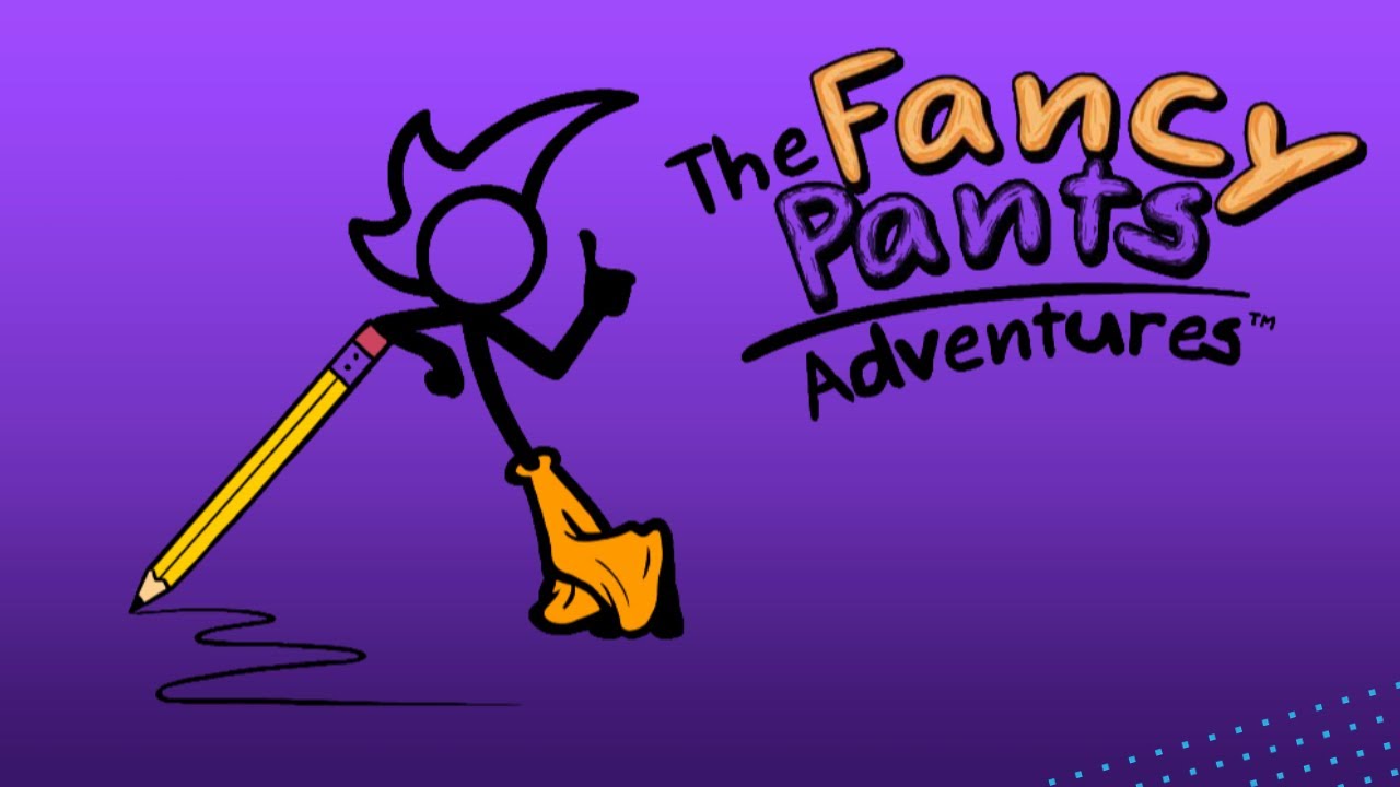 Jogando um jogo que é pura nostalgia- The Fancy Pants Adventures - YouTube