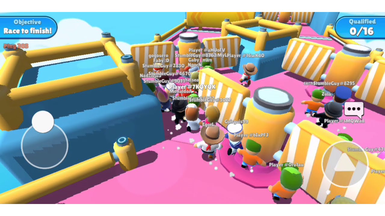 Fall guys mobile | gameplay #1 - YouTube