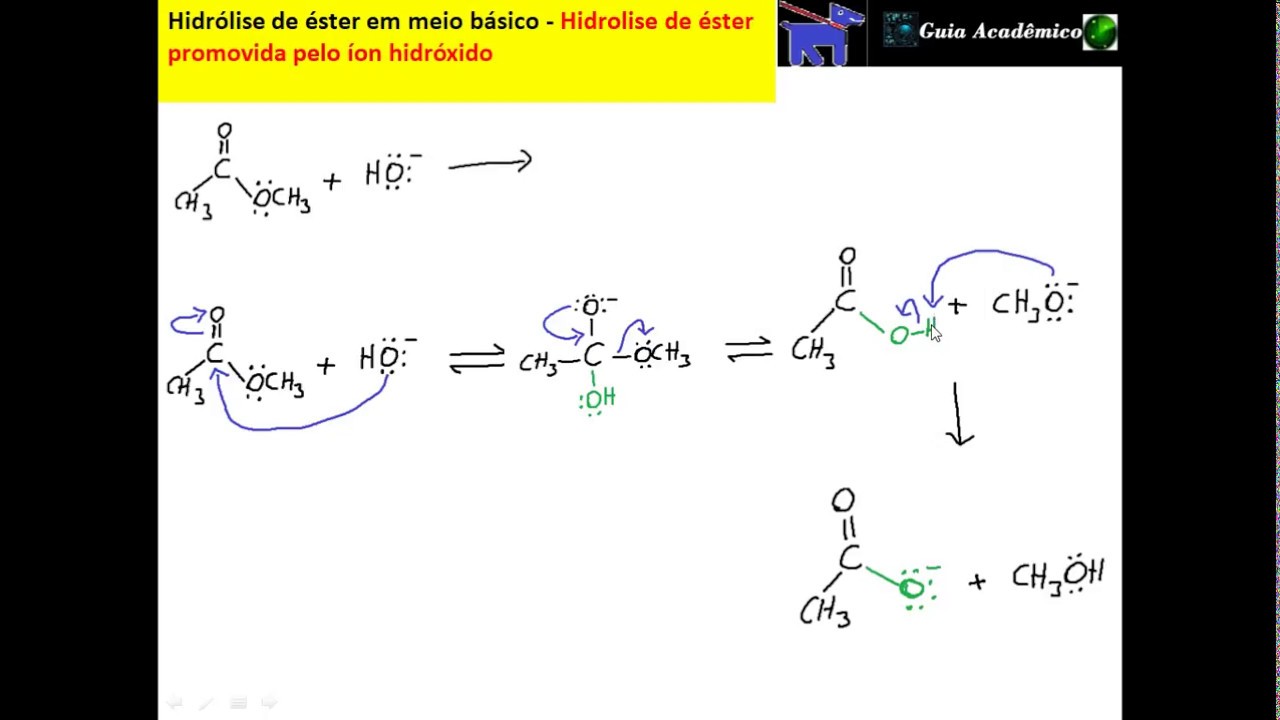Mecanismo De Hidrolise De Ester De Fosfato 196 Mecanismo De