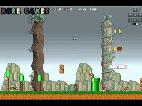 Gry Mario - Super Mario Flash 4 - GryGry.Org - YouTube