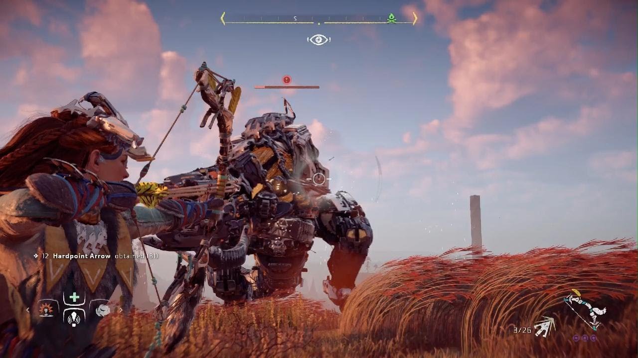 Horizon Zero Dawn "Deadliest Game" & "Redmaw" side quests - YouTube