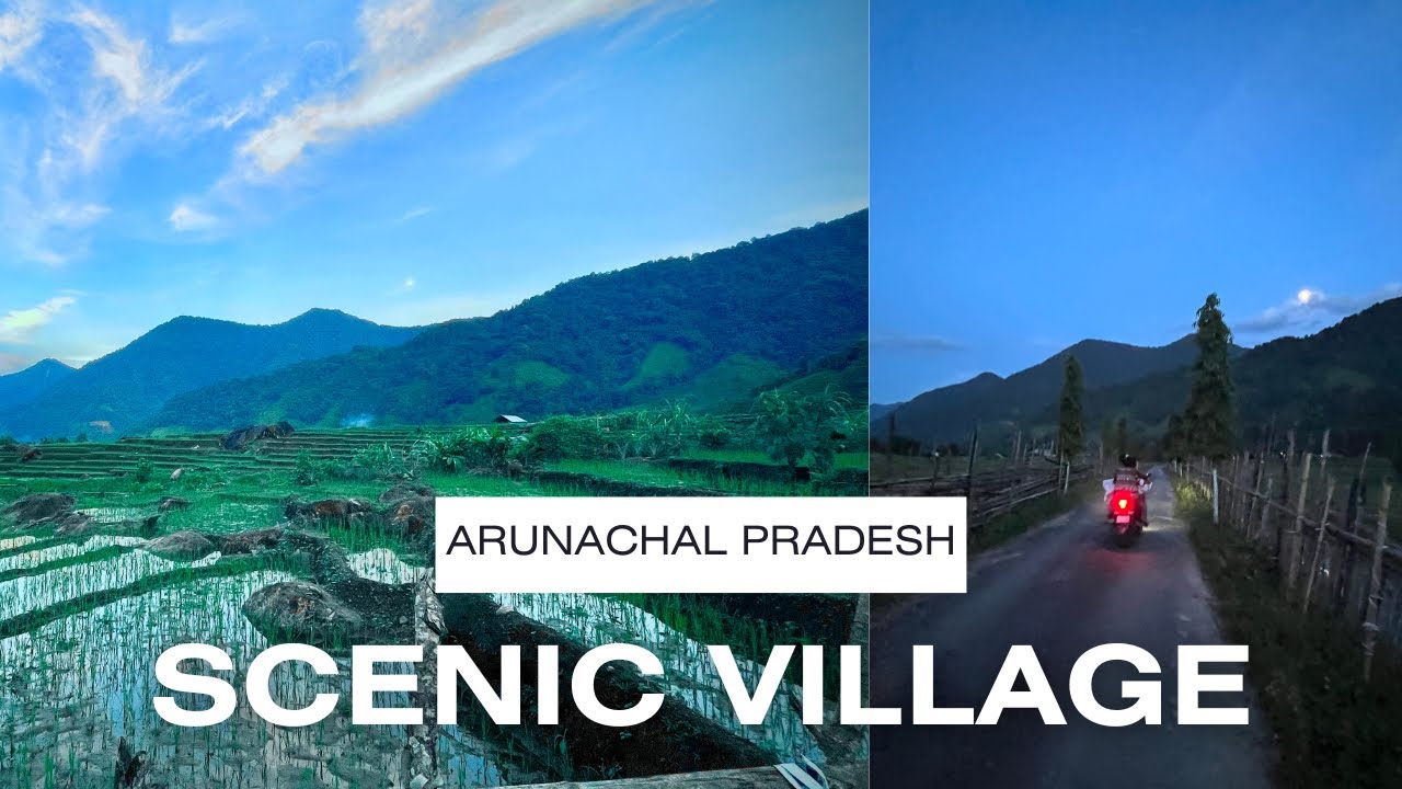 Beautiful village of India in Arunachal Pradesh | Pech Valley | Papum ...
