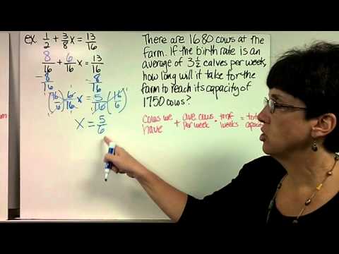 Using Multiplicative Inverse to Solve Equations - YouTube