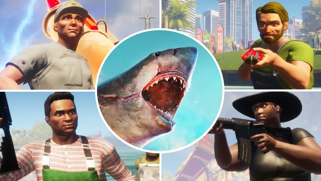 MANEATER - All Infamy Bosses - YouTube