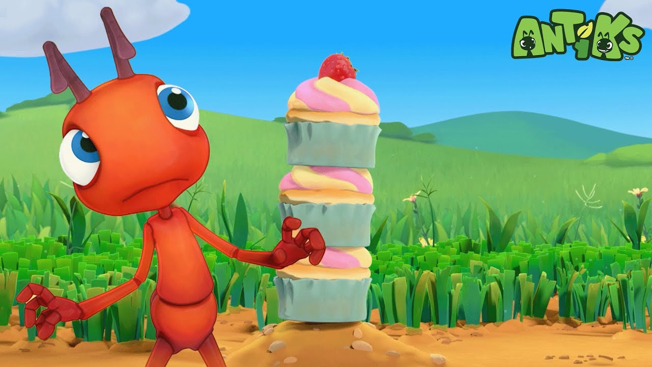 Ants at a Picnic | Antiks | Moonbug Kids Dinosaur Animal Show! - YouTube
