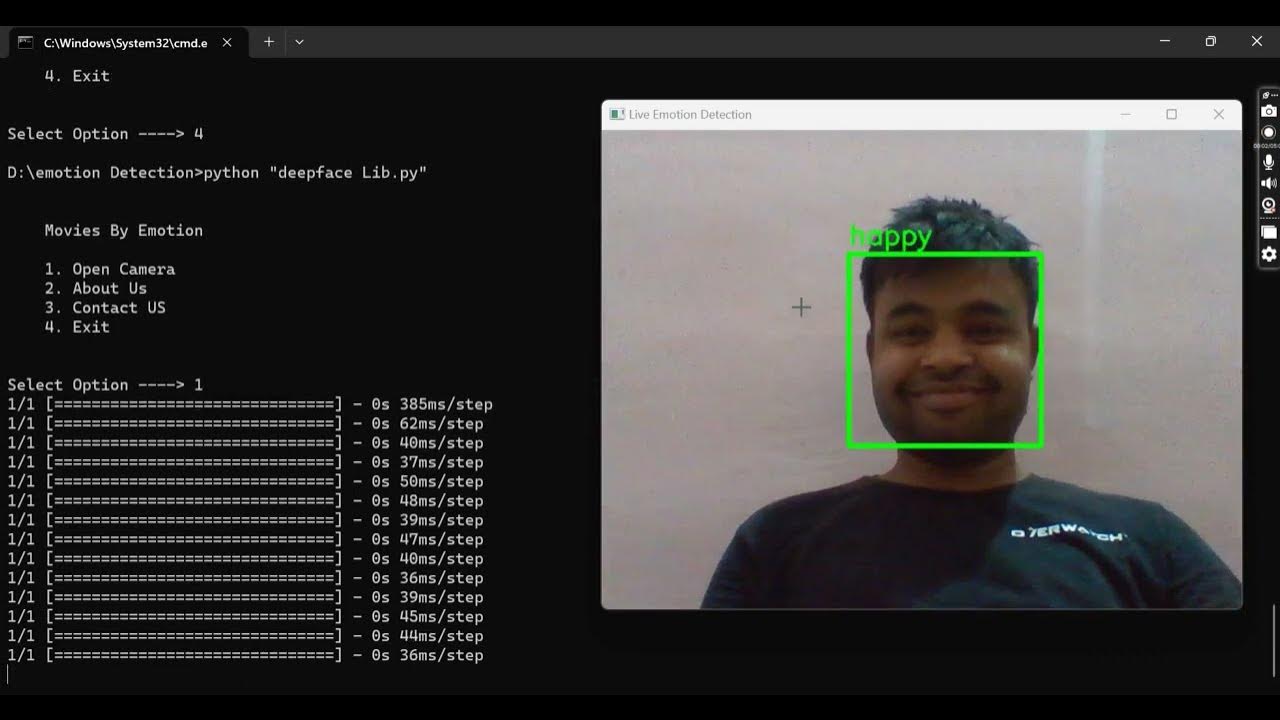 Emotion Detection Using Python Django Codeaj Finalyearproject Youtube