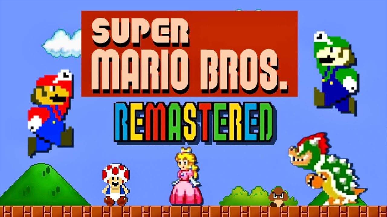 Super Mario Bros. Remastered - Full Game Playthrough - YouTube