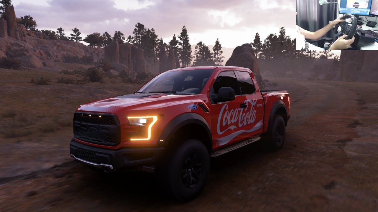 Ford Raptor COCA COLA SKIN Offroad Driving - Forza Horizon 5 | Logitech ...