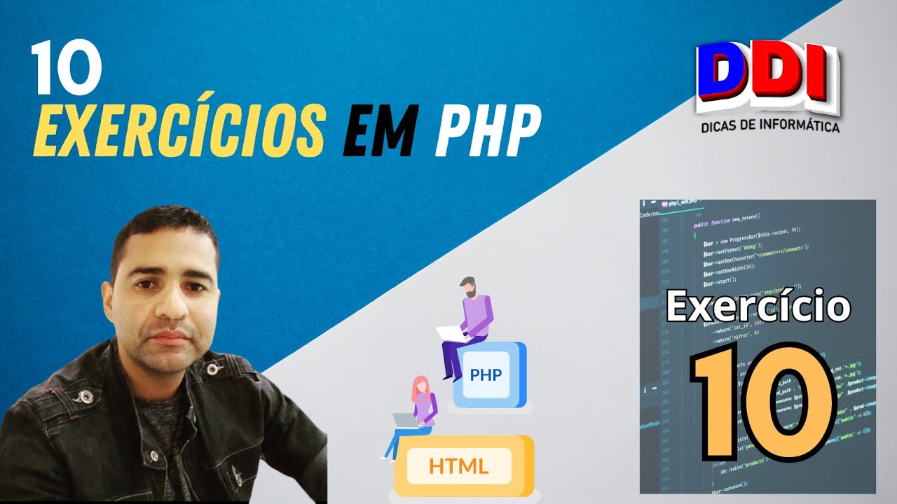 Como criar um código em PHP que imprima a data e hora atuais- Exercício ...