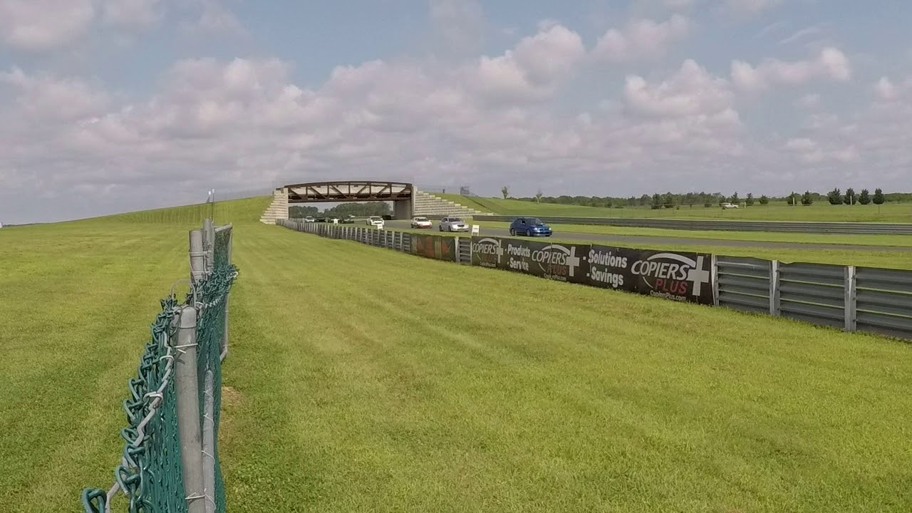 Warm up lap NJMP Lightning - YouTube