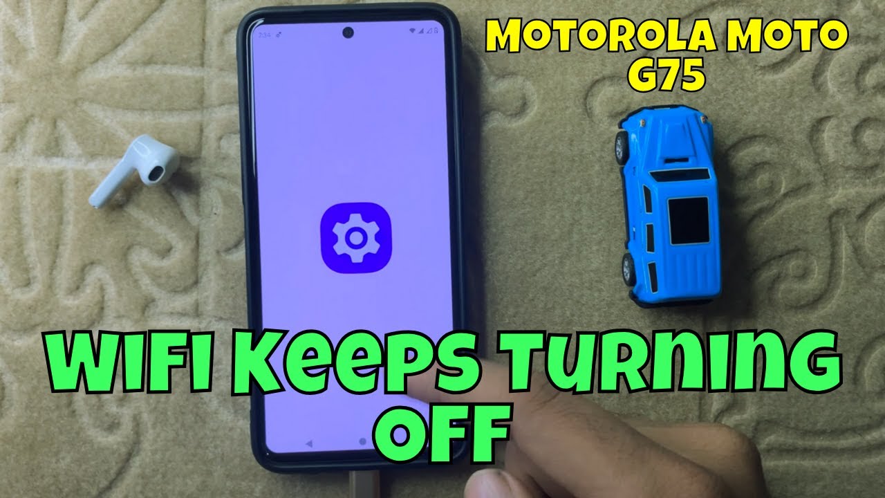 How to Fix Motorola Moto G75 WiFi Keeps Turning Off - YouTube