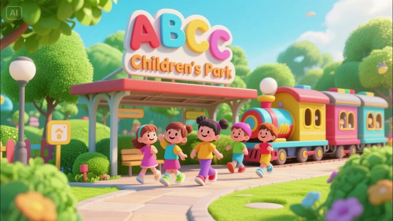 El Tren del Alfabeto se Detiene en el Parque Infantil ABC 🚂🔤 ...