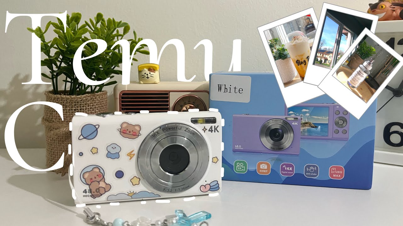 Temu Digital Camera Review 48mp HD 4K Digital Shooting #temu #temuhaul ...