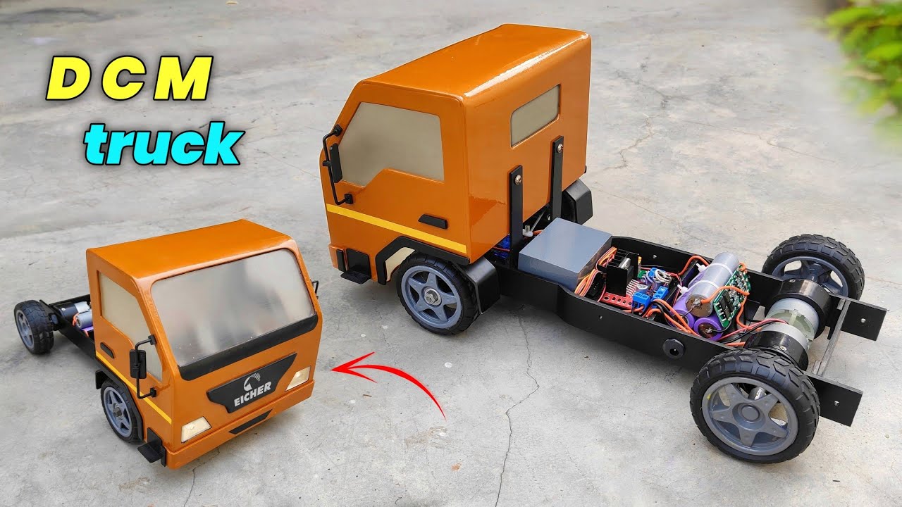 pvc pipe se remote control truck kaise banaen remote control truck ...