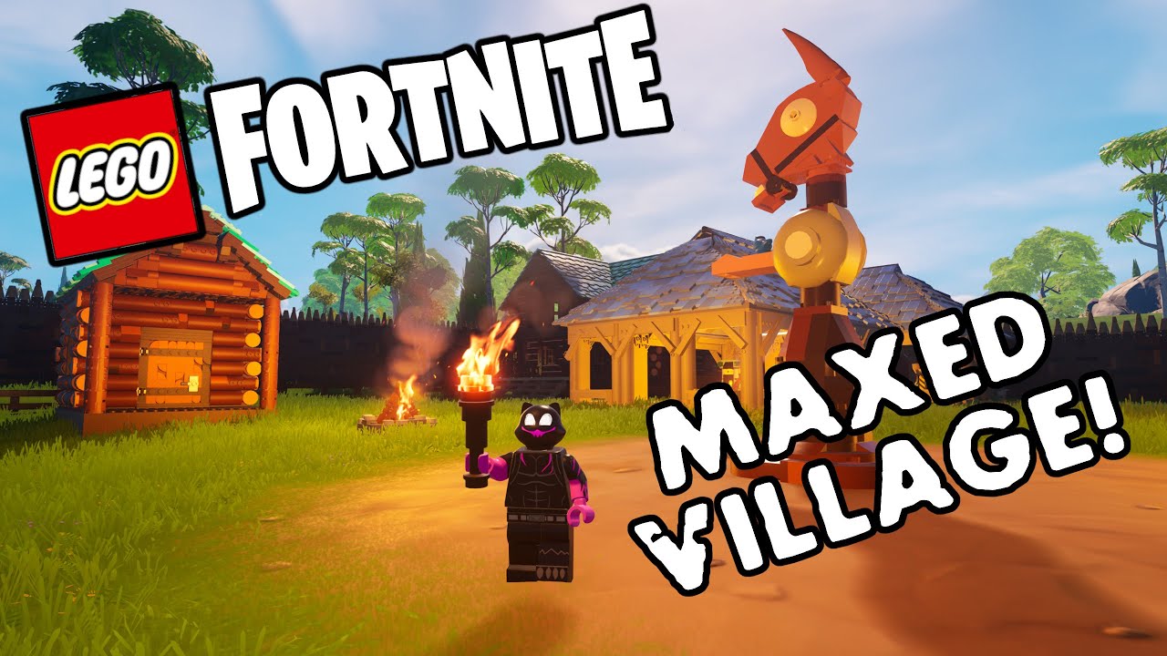 I FULLY UPGRADED MY LEGO FORTNITE VILLAGE! - YouTube