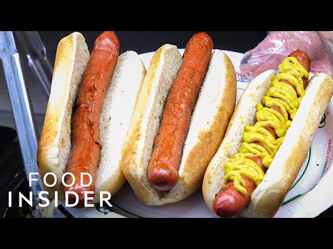 How Nathan's Makes The Most Legendary Hot Dogs In NYC | Legendary Eats