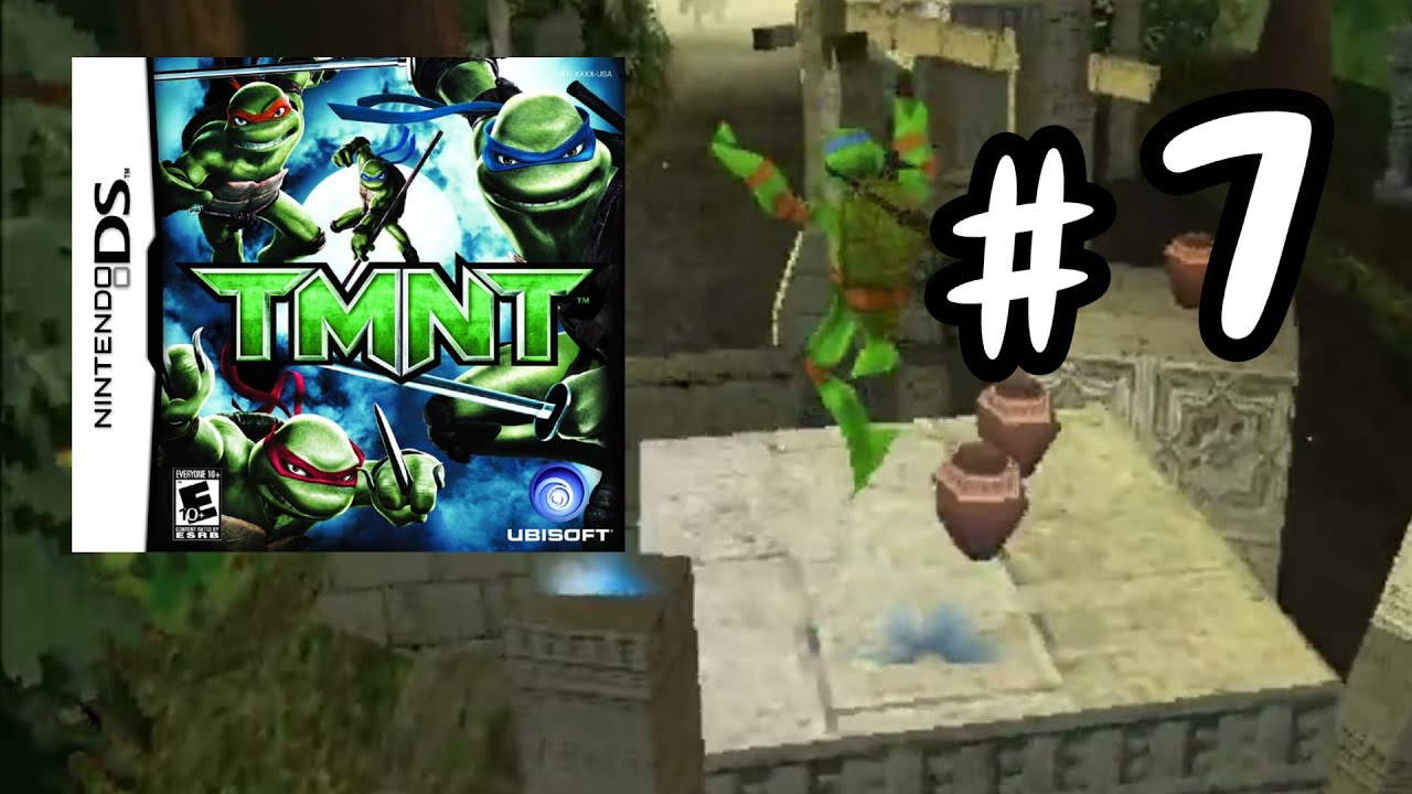Teenage Mutant Ninja Turtles Gameplay Nintendo DS Part 7 - TMNT - YouTube