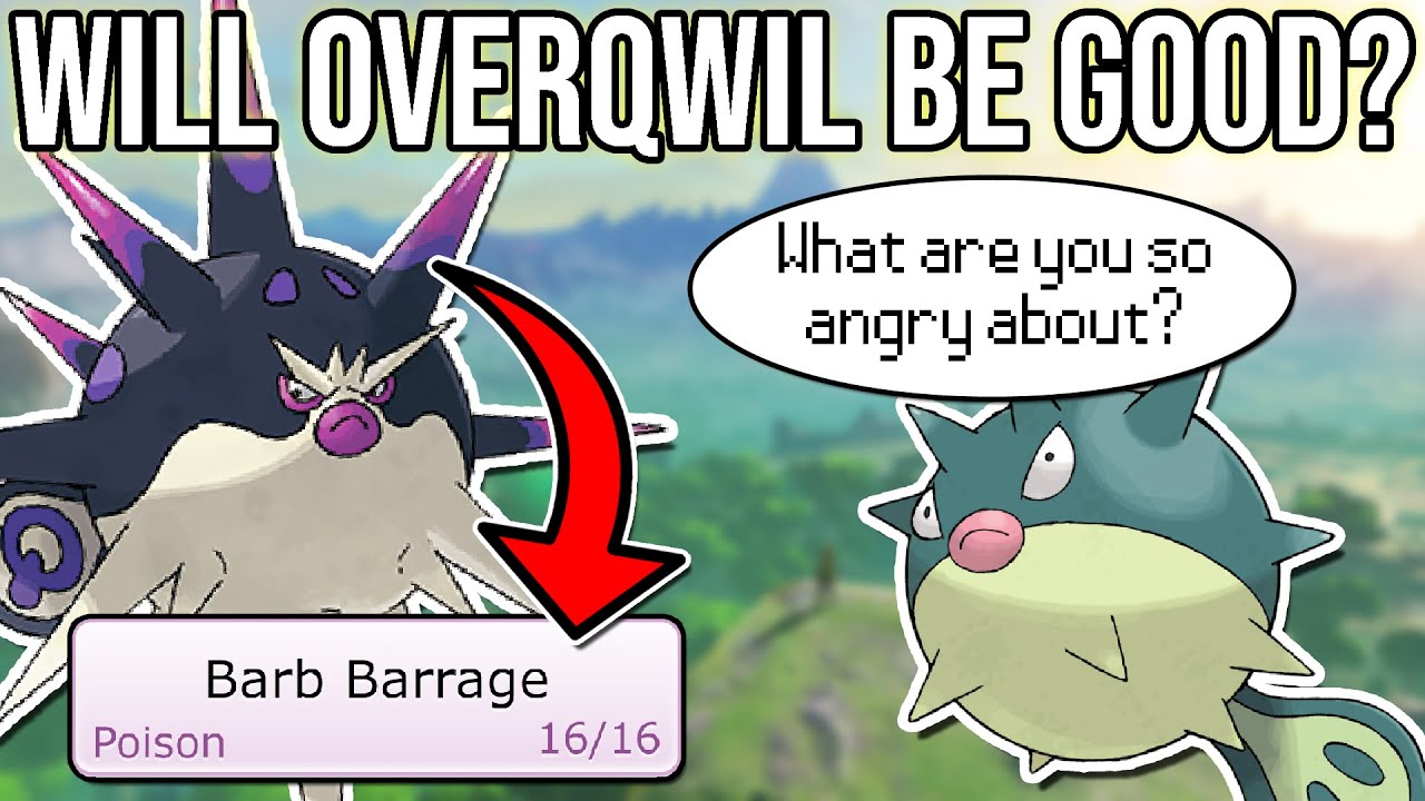 Will Overqwil OVERWHELM Competitive Pokemon in Gen 9? - YouTube
