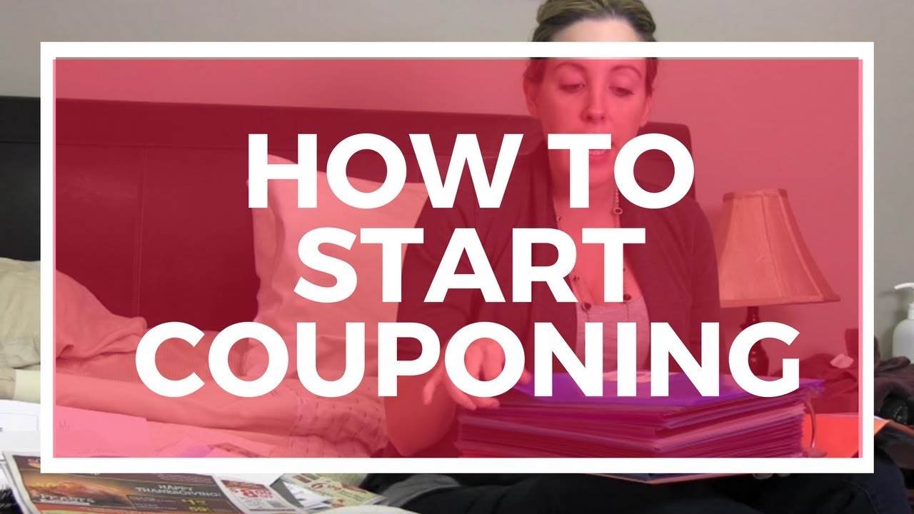 How To Start Couponing: A Realistic Approach - YouTube