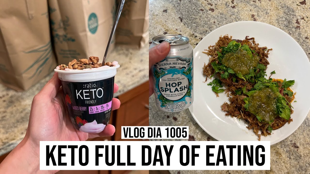 🌮LO QUE COMO EN UN DÍA DIETA KETO | COMPRAS KETO EN WHOLE FOODS | VLOG ...