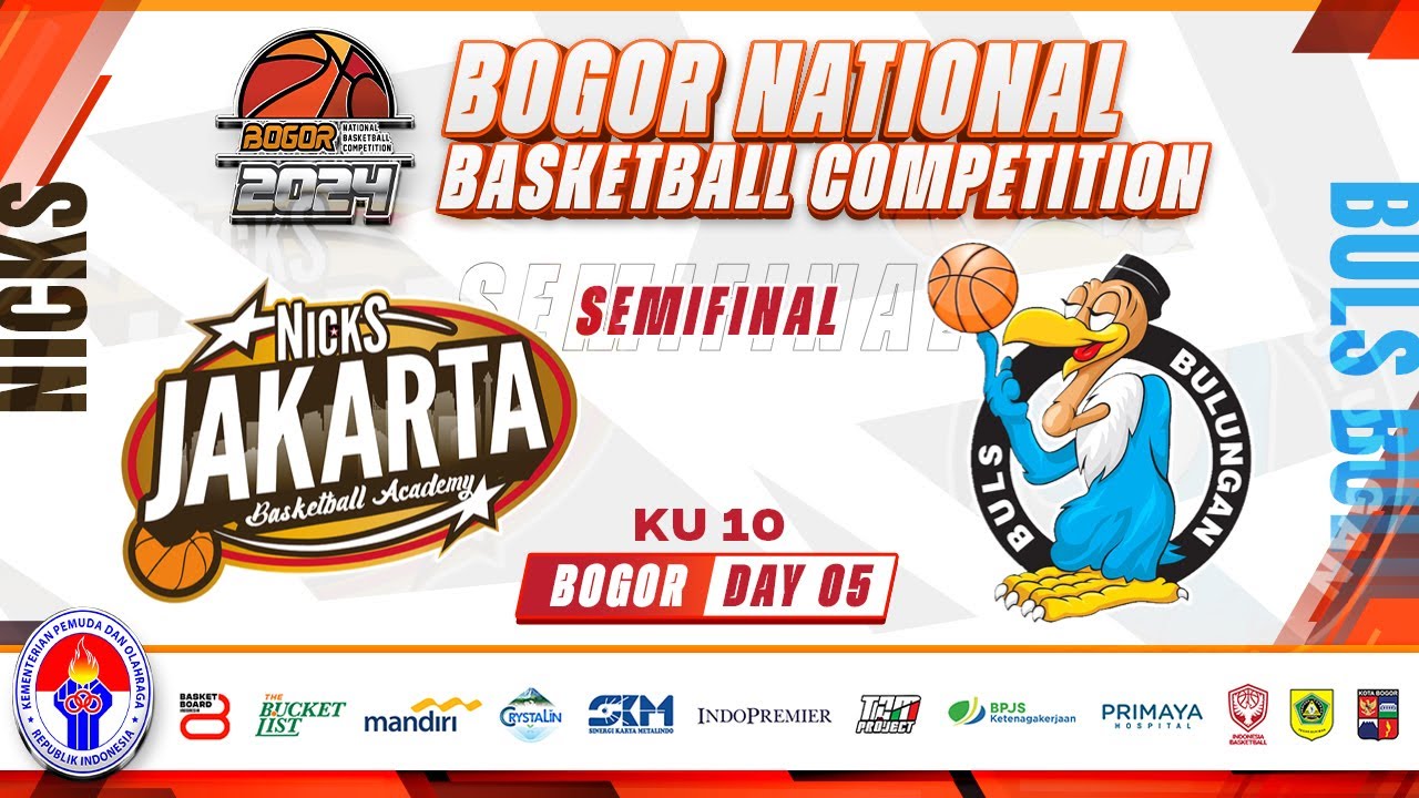 🔴 SERI 2 BOGOR - Day 5 | SEMIFINAL [ Match 2 ] NICKS JAKARTA VS BULS ...