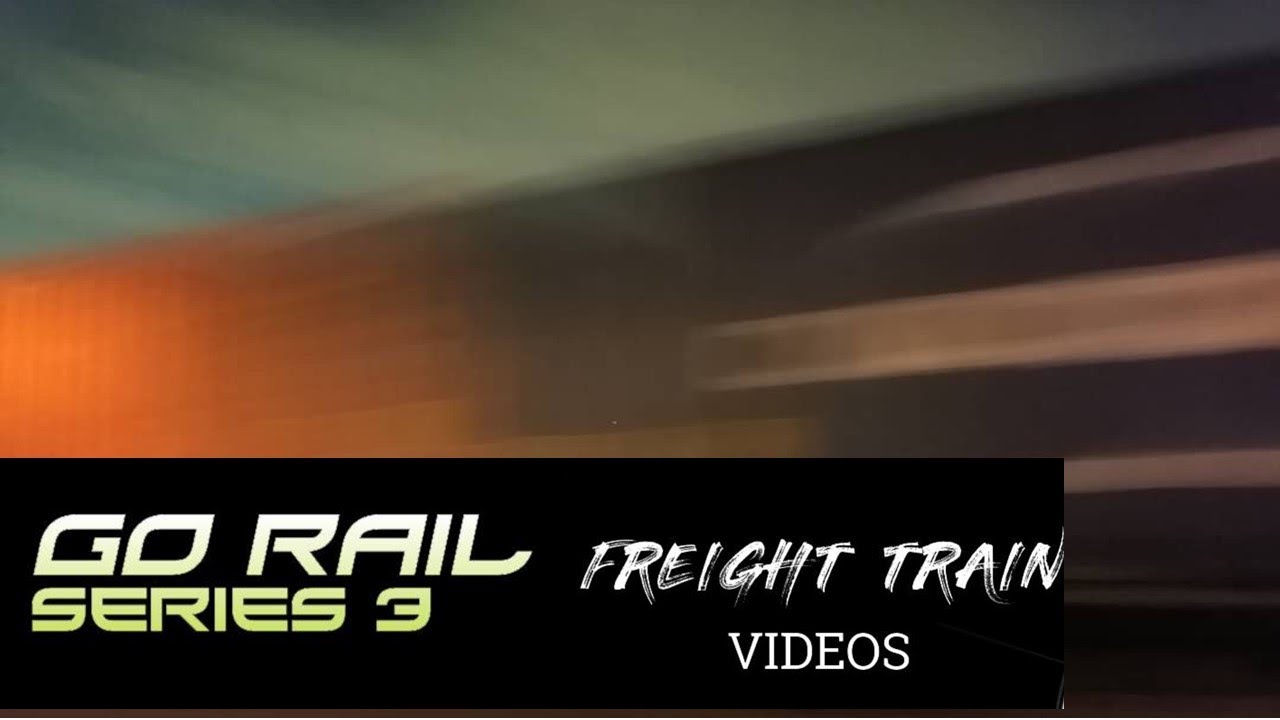 FREIGHT TRAIN VIDEOS COMPILATION - YouTube