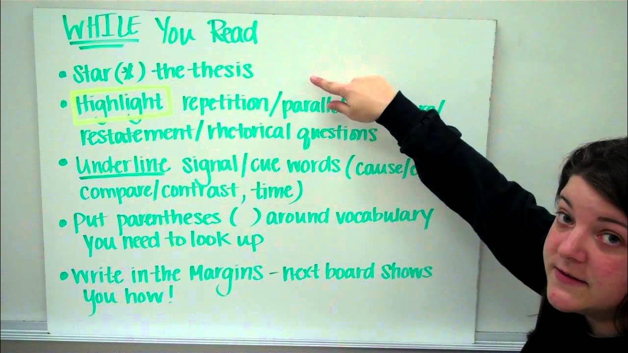 How to Annotate a Speech - YouTube