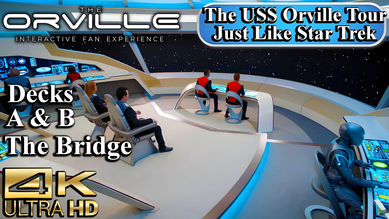 Step Aboard the USS Orville: A 4K Tour of Decks A & B - YouTube
