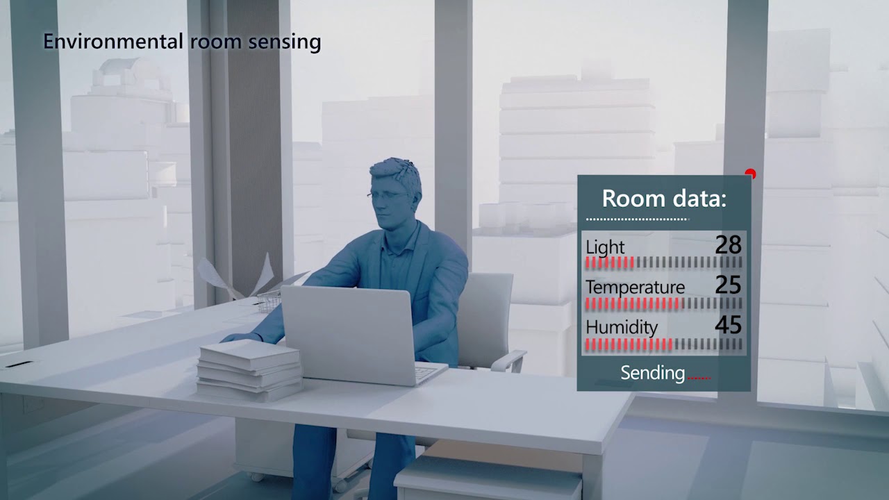 AMANDA - Environmental room sensing scenario - YouTube
