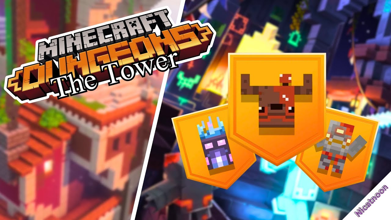 BOSSES ON EVERY FLOOR?!? - Minecraft Dungeons The Tower P4! - YouTube