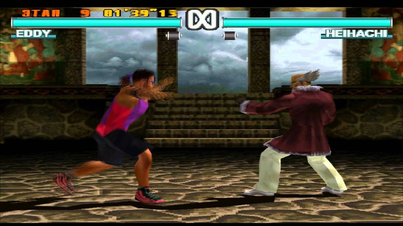 Tekken 3 - Eddy - arcade mode+ending - YouTube