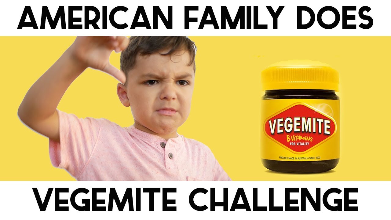 AMERICAN FAMILY TRIES VEGEMITE IN AUSTRALIA - VEGEMITE CHALLENGE - YouTube