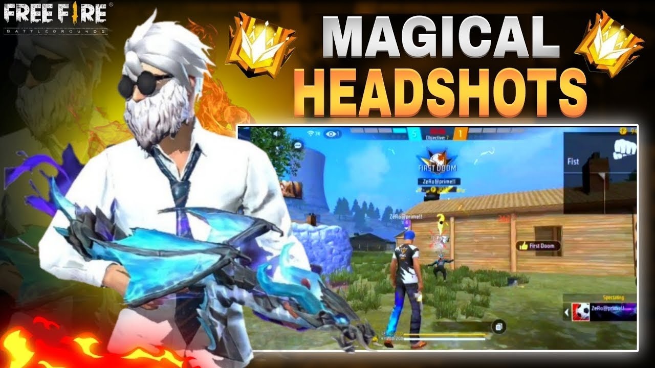 MERE NASEEB ME || FREE FIRE EDIT || only MAGICAL HEADSHOTS|| Gareena # ...